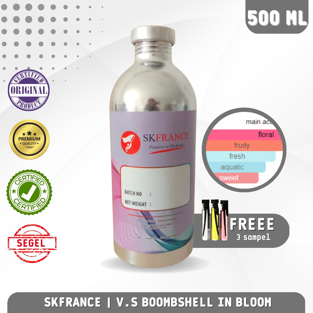 Jual V.S B0MBSHEL IN BL00M | 500 ML | BIBIT PARFUM BY SKFRANCE | SEGEL ...