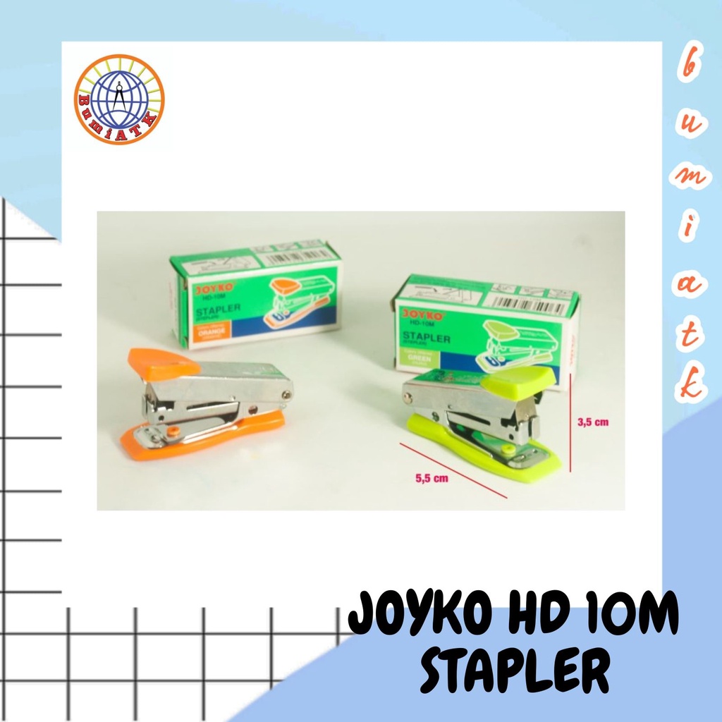 Jual STAPLER / STAPLES / HECTER HD 10 KECIL JOYKO / STAPLER HD 10 MINI | Shopee Indonesia