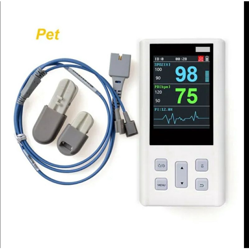 Jual ELERA Handheld Pulse Oximeter Pediatric Vet Veterinary Vital SPO2 ...