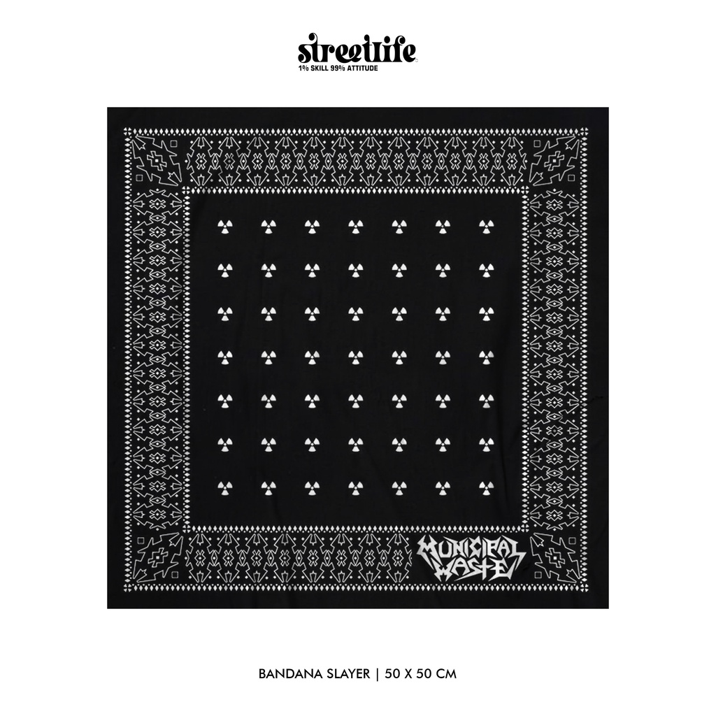 Jual Bandana slayer / Slayer bandana / scraft / slayer motif / bandana ...