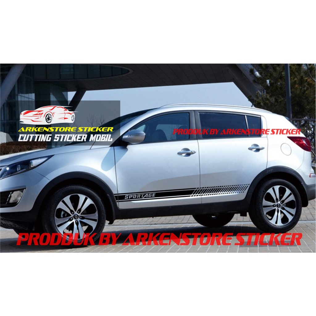 Jual cutting sticker mobil sportage cutting sticker mobil kia sportage ...