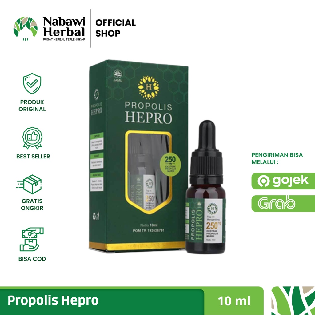 Jual Propolis Hepro 10ml - Obat TBC Sinusitis Asma dan Sesak Nafas ...