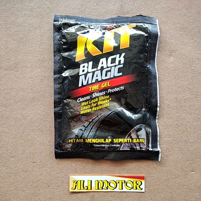 Jual Kit black magic tire gel semir ban 32ml ori KIT | Shopee Indonesia