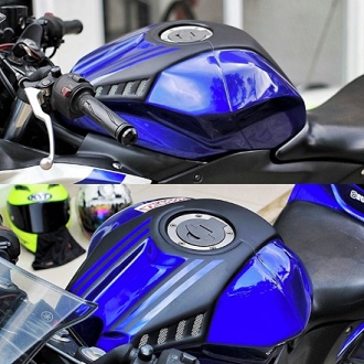 Jual kondom tangki r25 cover tangki r25 R1M cover tangki r25 model r1 M ...