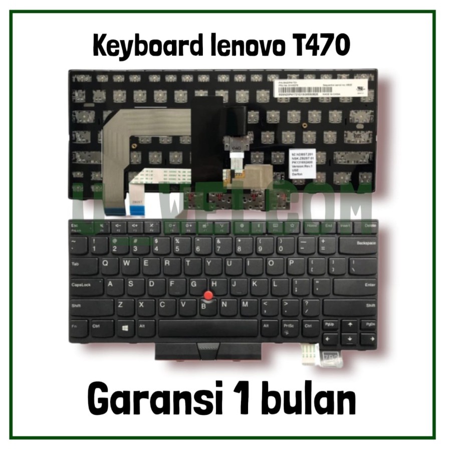Jual Keyboard IBM Lenovo Thinkpad T470 T480 A475 A485 01HX342 SN53601 ...