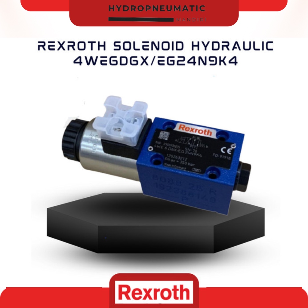 Jual REXROTH Solenoid Hydraulic 4WE6D6X/EG24N9K4 | Shopee Indonesia