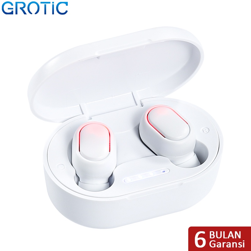 Jual GROTIC Headset Bluetooth Stereo TWS Earphone Wireless A7S | Shopee ...