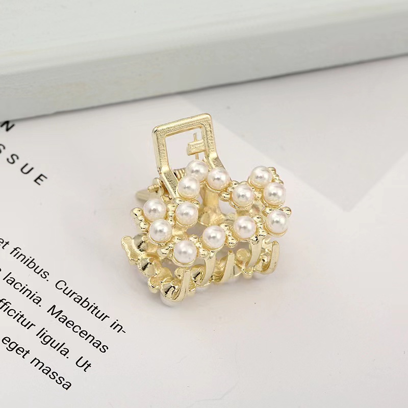 Jual Jepit Rambut Alloy Mini Jedai 2.5cm Mutiara /Jepit Rambut Poni ...