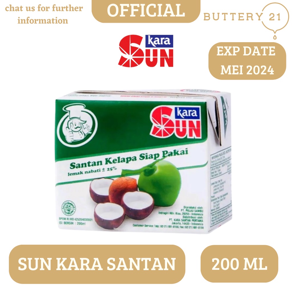Jual SANTAN SUN KARA 200 ML / SUN KARA 200 ML | Shopee Indonesia
