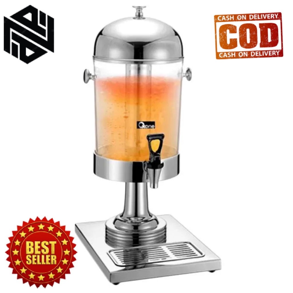 Jual Dispenser Juice Kaca Mewah/ Water tank 8 liter wadah saji minuman ...