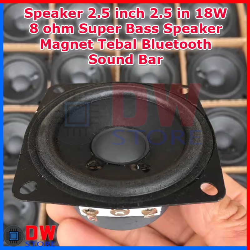 Jual Speaker 2.5 inch 2.5in 2.5 in 18W 8ohm Bluetooth Super Bass ...
