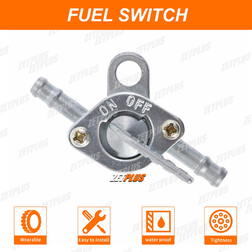 Jual KRAN BENSIN ON-OFF UNIVERSAL /keran luar semua tipe motor-atv-mini bike/penutup bahan bakar ...