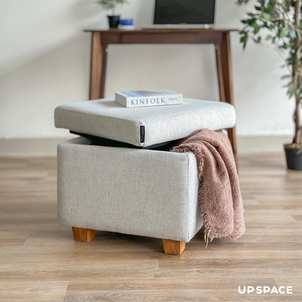 Jual UP SPACE Coco Storage Bench Ottoman / Sofa Puff dengan Penyimpanan ...