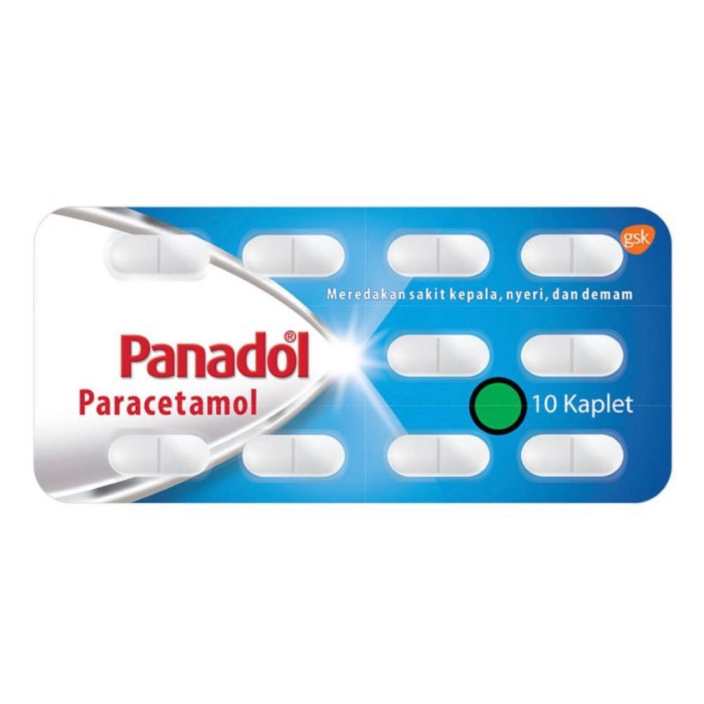 Jual Panadol Tablet / Paracetamol / Demam / Sakit Kepala / Flu / Batuk ...