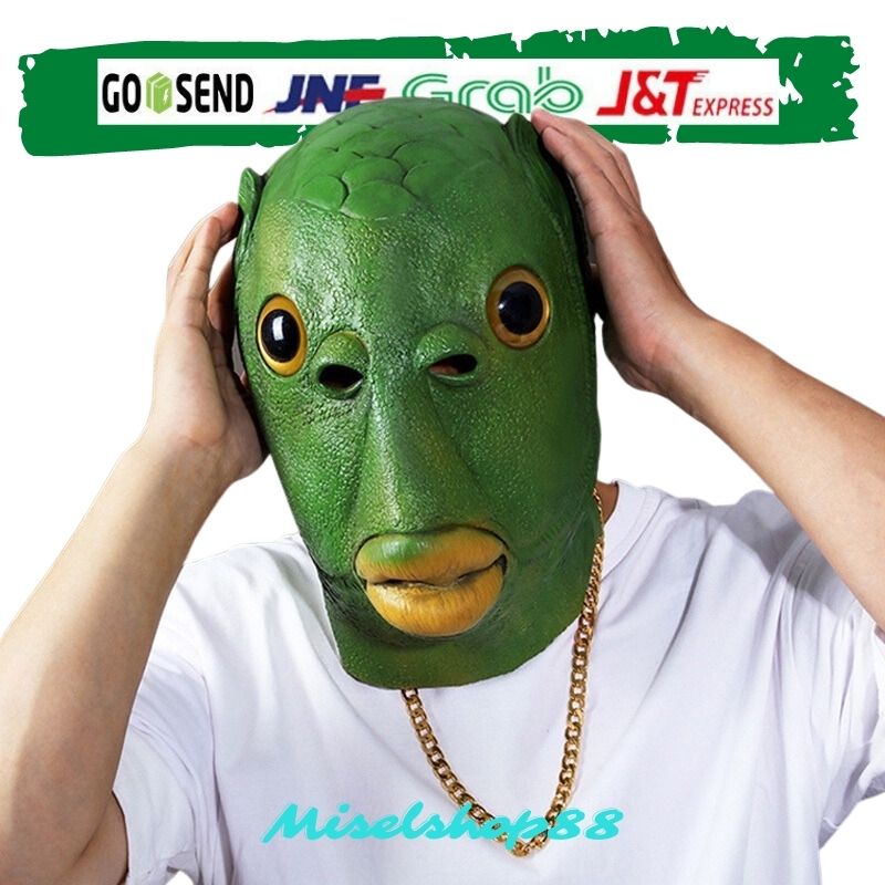 Jual RB TOPENG ALIEN HALLOWEEN, MASK VOGUE HALLOWEEN, TOPENG TIKTOK ...