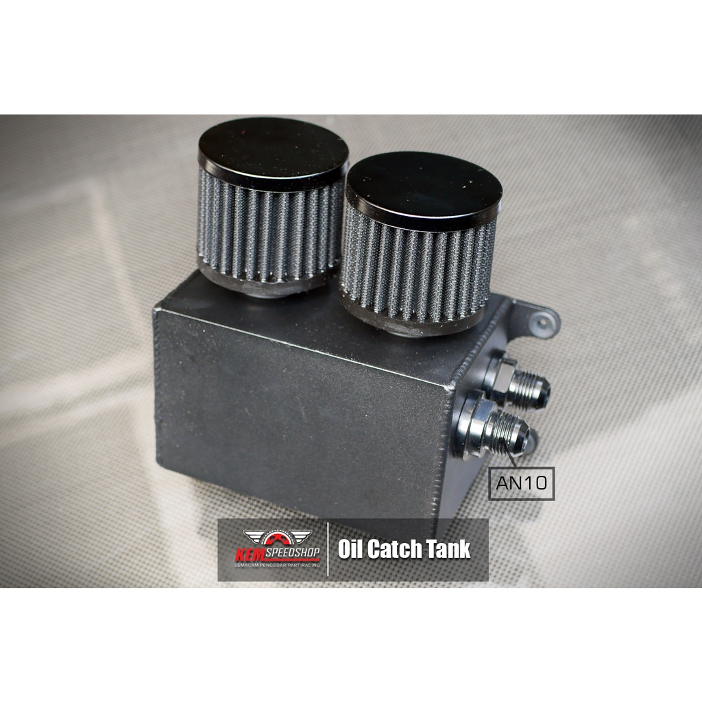 Jual Tabung Oil Catch Tank dan Filter Breather - OCT AN10 Lubang Hawa ...
