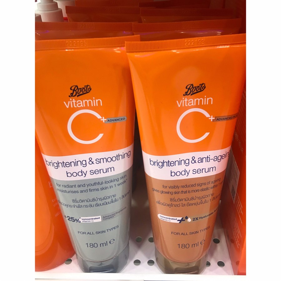 Jual Boots Vitamin C Plus Advanced Brightening Smoothing Anti Ageing ...
