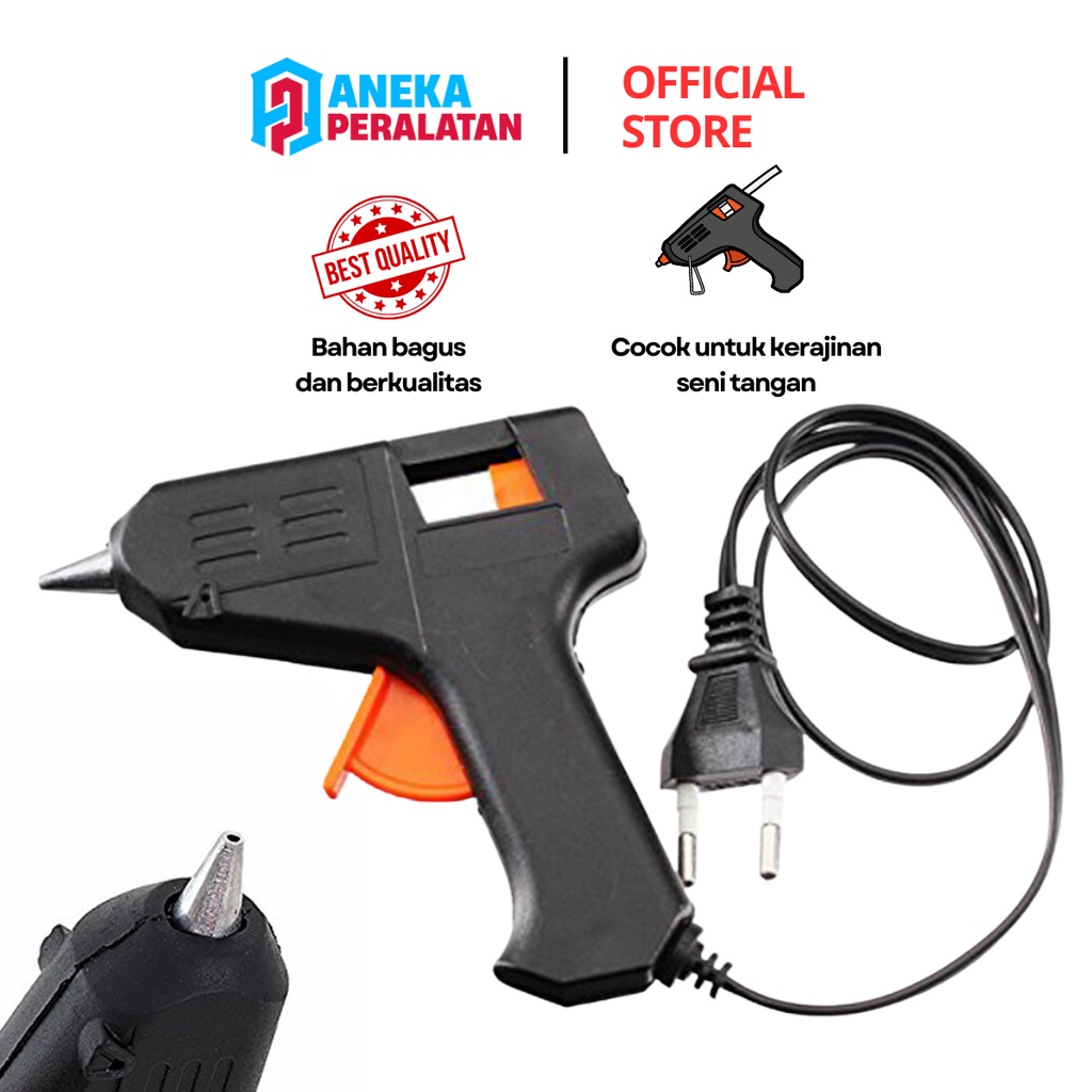 Jual Alat Lem Bakar dan Glue Stick Lem Tembak / Glue Gun Hot Melt 60W ...