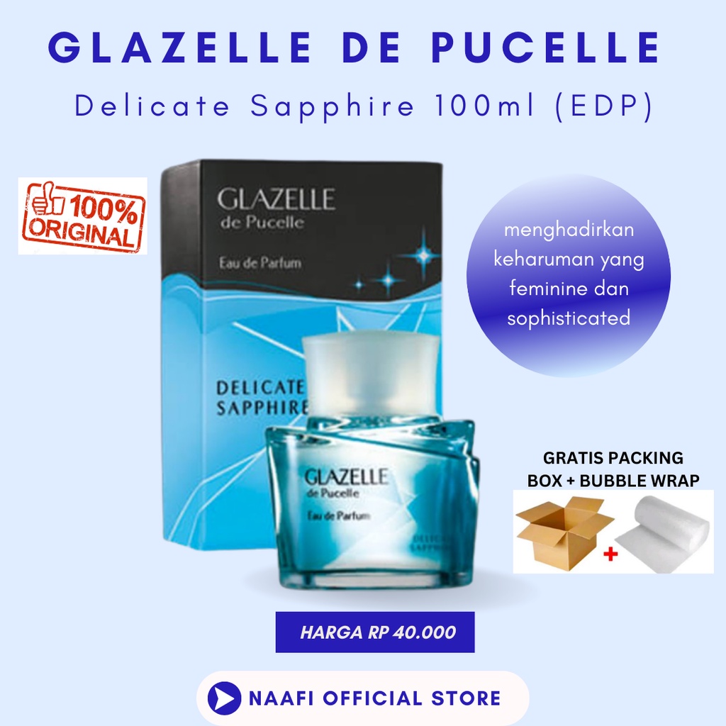 Jual GLAZELLE de pucelle Parfum EDP murah ready stok 100% original ...