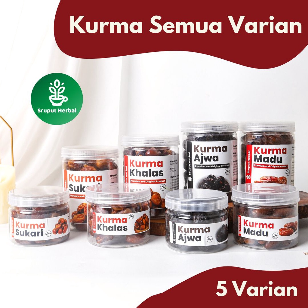Jual Kurma Premium Grade A Super Kurma Ajwa Jumbo Kurma Sukari Kurma ...