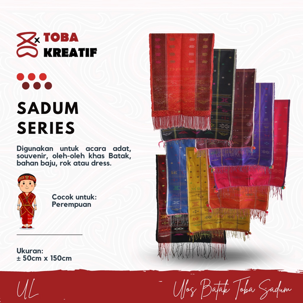 Jual Kain Ulos Batak Toba Sadum | Shopee Indonesia