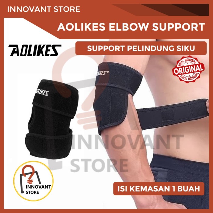 Jual Elbow Support Aolikes Brace Pad Deker Pelindung Siku Tangan Lengan ...
