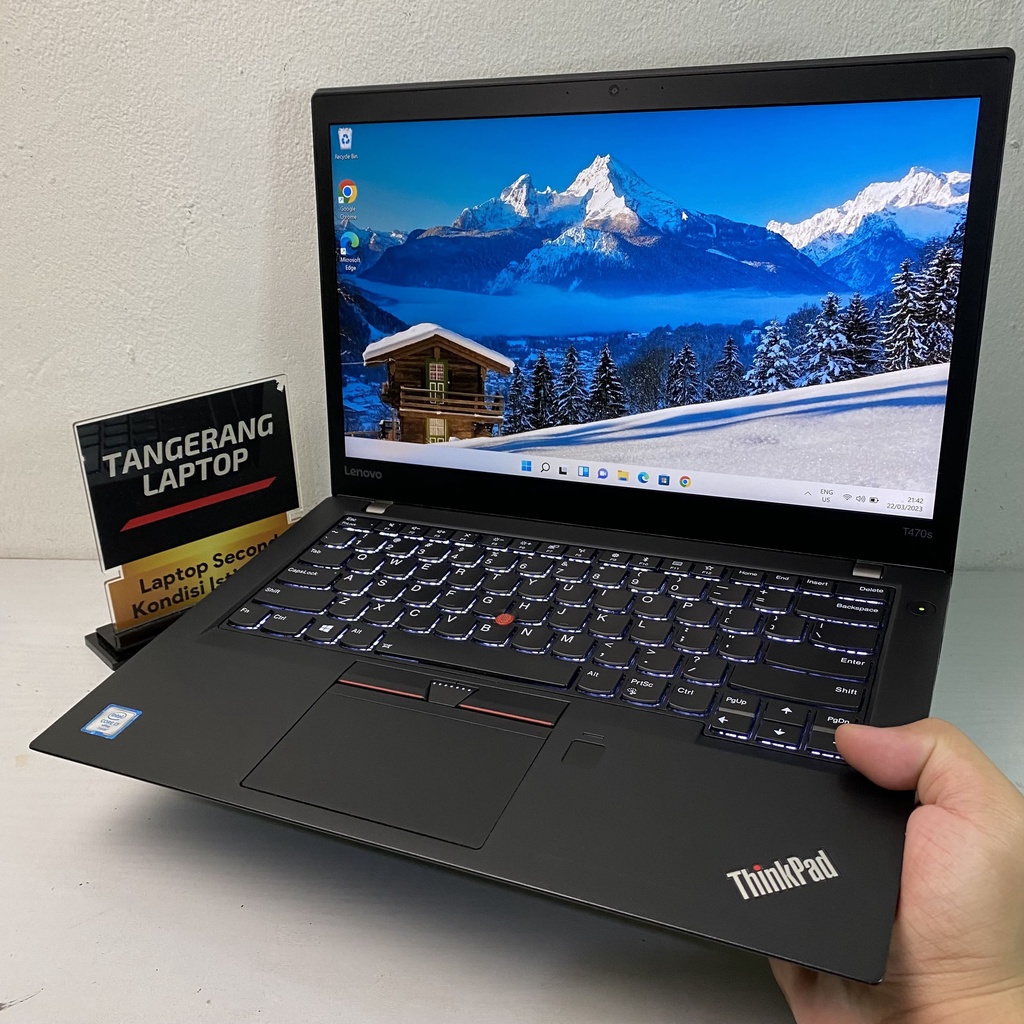 Jual Laptop Ultrabook Lenovo ThinkPad T470s Intel Core i7 6600U Gen 6 ...
