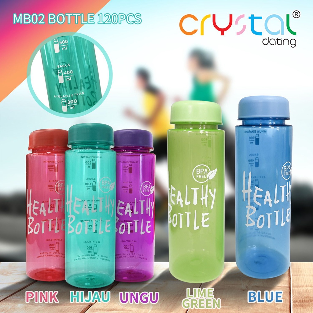 Jual Botol Minum Healthy Bottle 500ML | Botol Minum Eco-Friendly ...