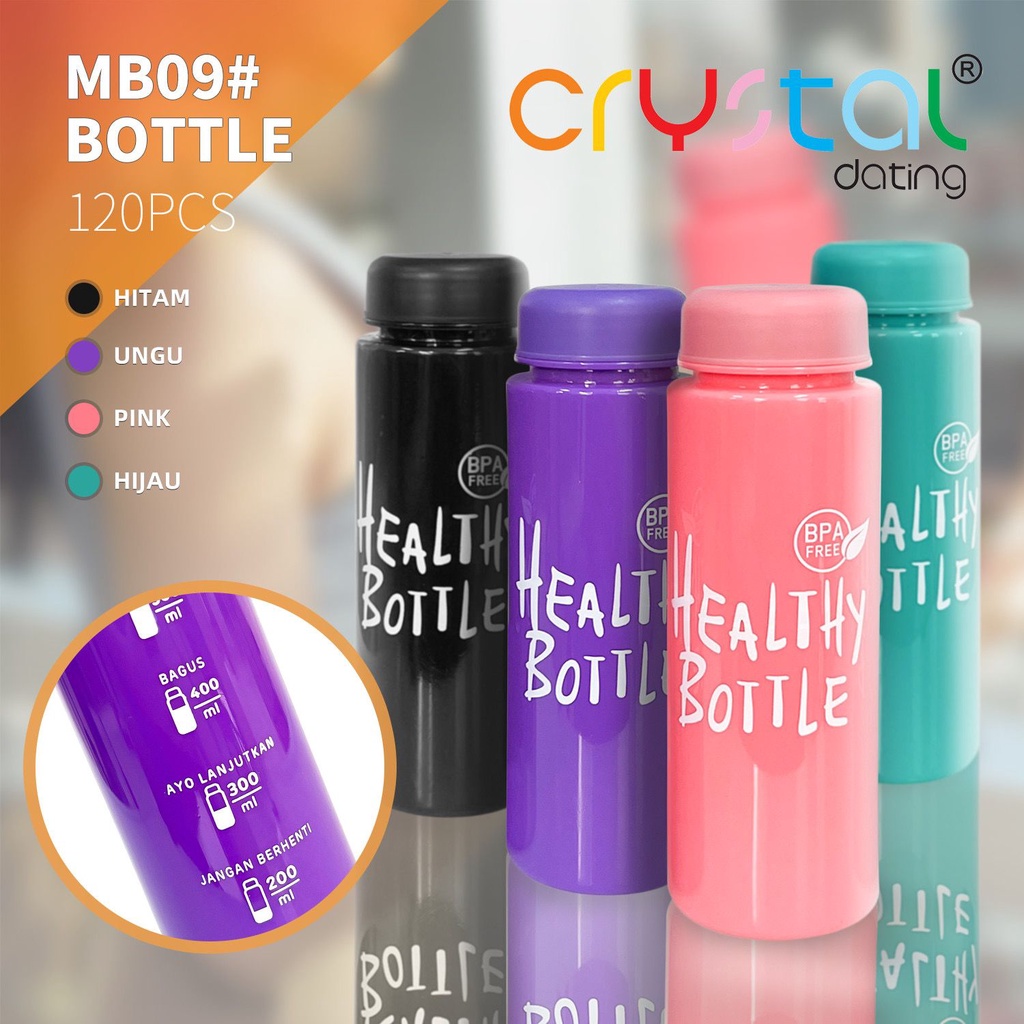 Jual Botol Minum Eco-Friendly Healthy Bottle 500ML | Paket Souvenir ...