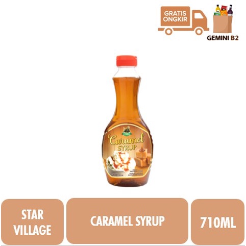 Jual Star Village Caramel Syrup 710ml | Shopee Indonesia