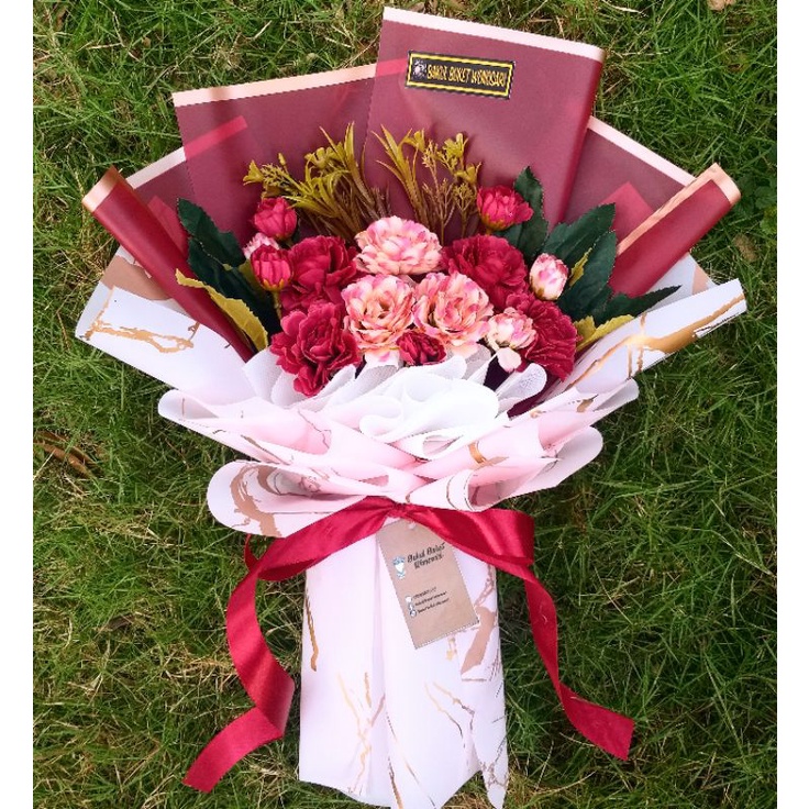 Jual Buket Bunga Lamaran Wisuda pernikahan bouquet flower cantik ...