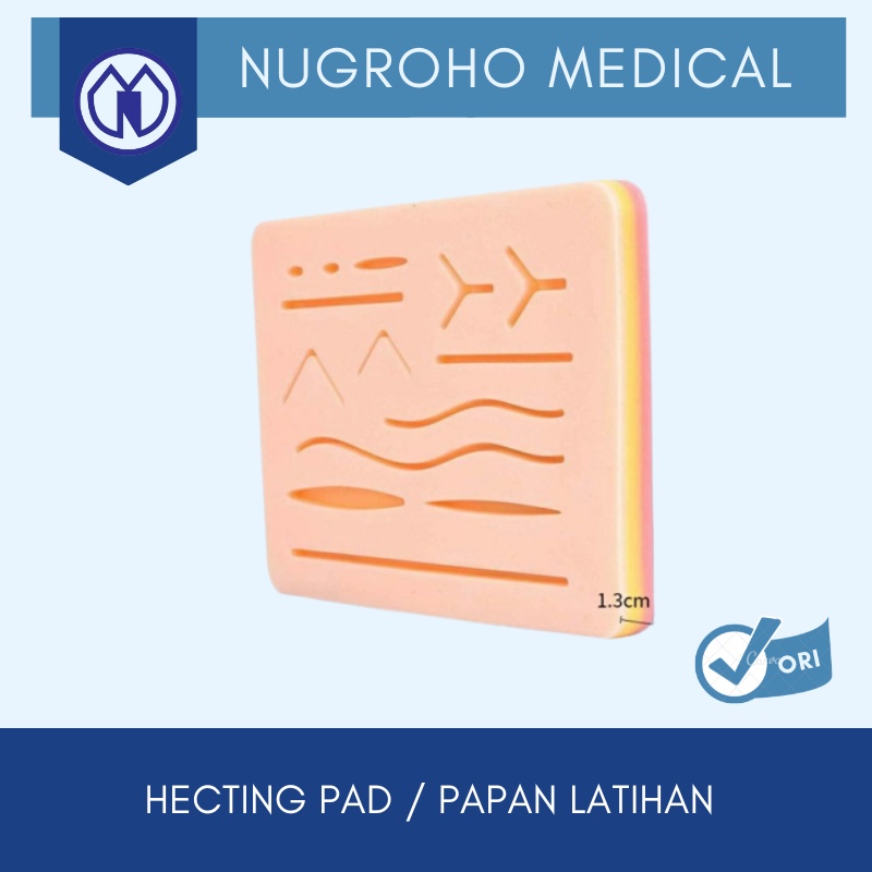 Jual Pad Latihan Jahit Luka Medis Hecting Wound Sutura Model Kulit ...
