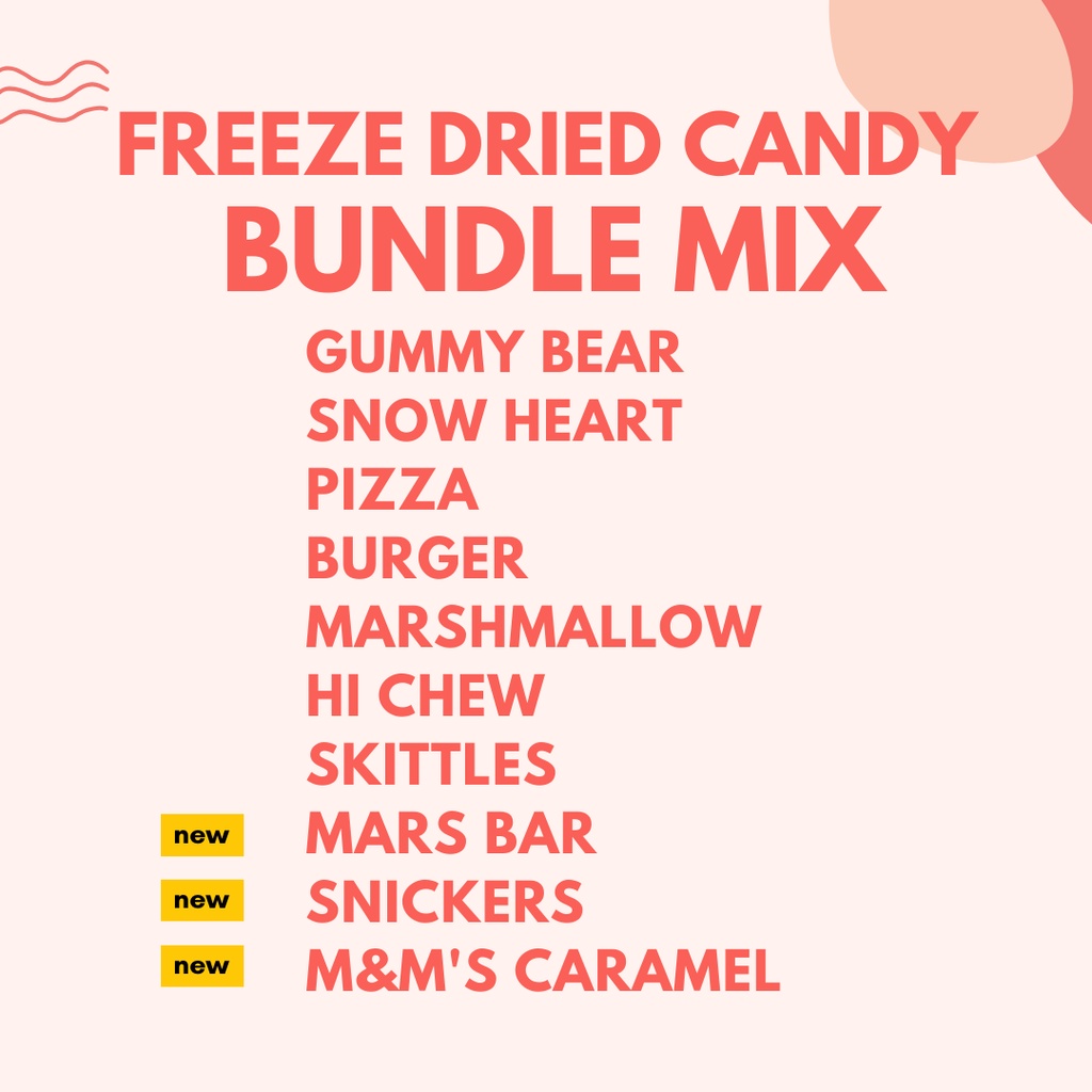 Jual Freeze Dried Candy Bundle Mix (Standard+Premium) Permen Yupi ...