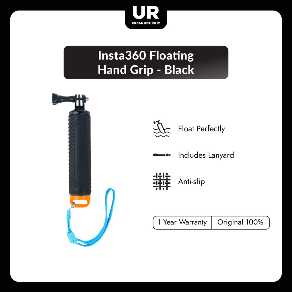 Jual Insta360 Floating Hand Grip - Black | Shopee Indonesia