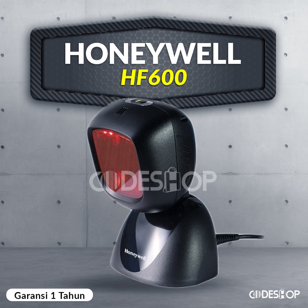 Jual SCANNER DUDUK BARCODE 1D & 2D HONEYWELL HF600 IMAGER ( 2 DIMENSI ...