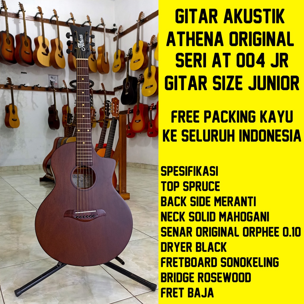 Jual Gitar Athena Junior Original Gitar Size Junior Original AT 004 JR ...