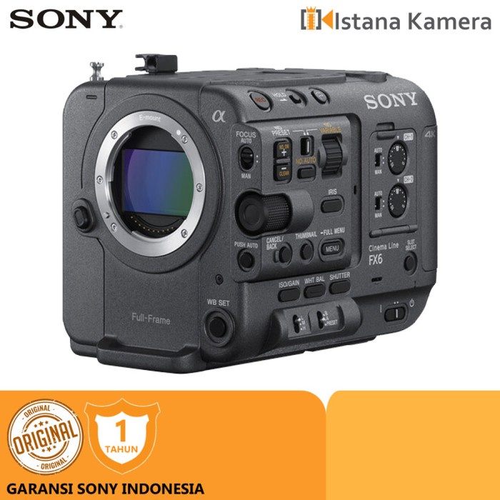 Jual Camco Sony Pxw Fx6 Full-Frame Cinema Camera / Sony Fx6 / Sony Fx 6 ...