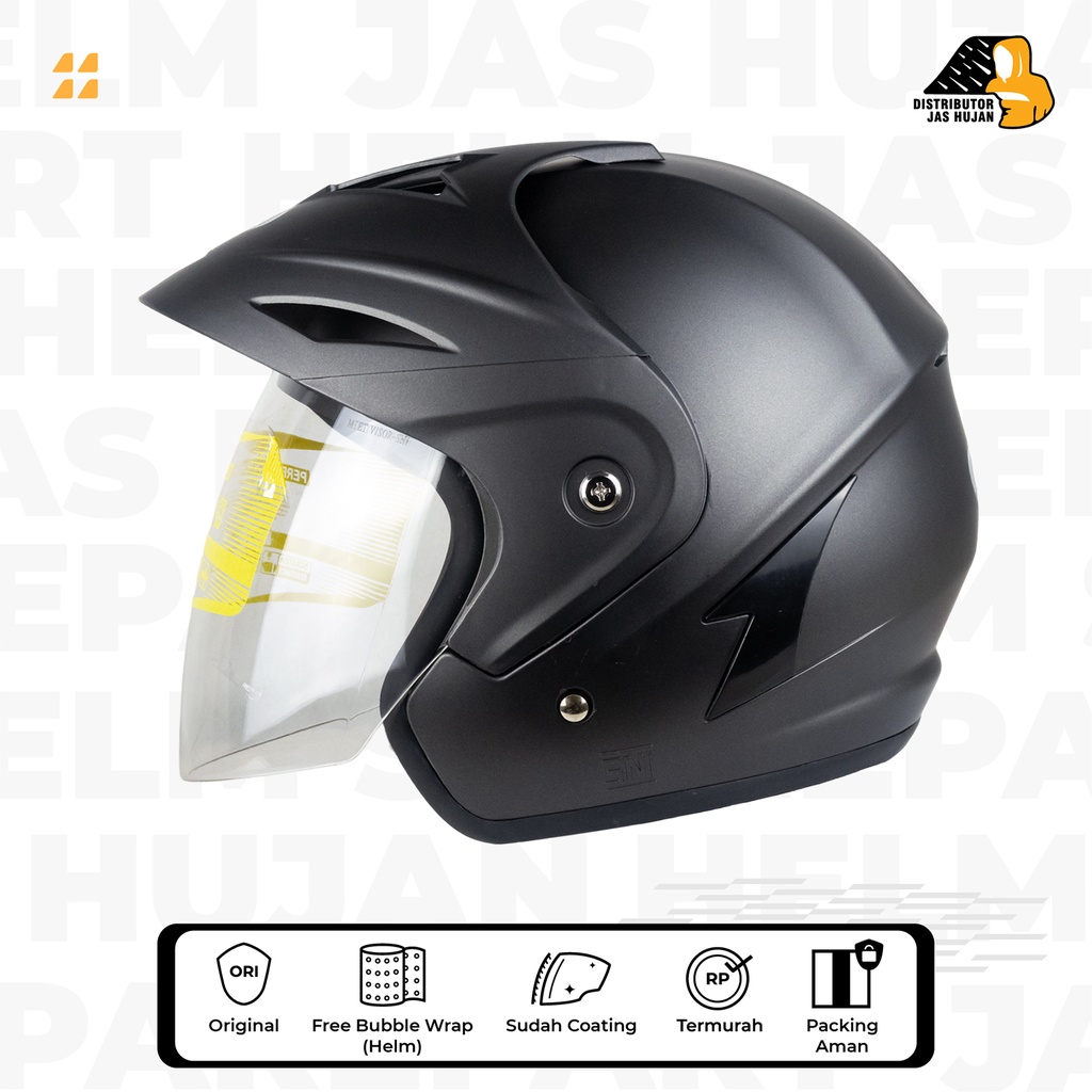 Jual Helm Ukuran Besar XL XXL Gunmetal Doff | Shopee Indonesia
