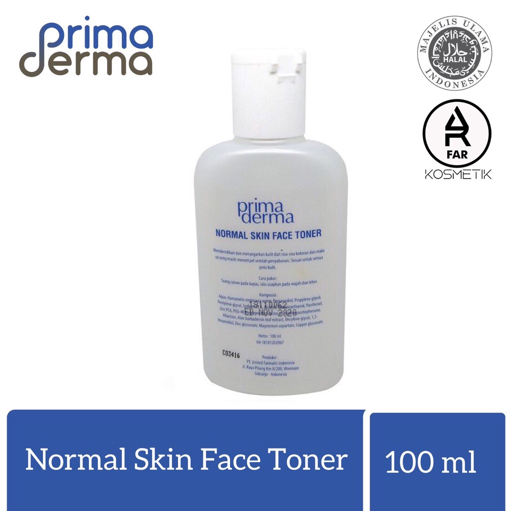 Jual Primaderma Normal Skin Face Toner 135ml | Shopee Indonesia