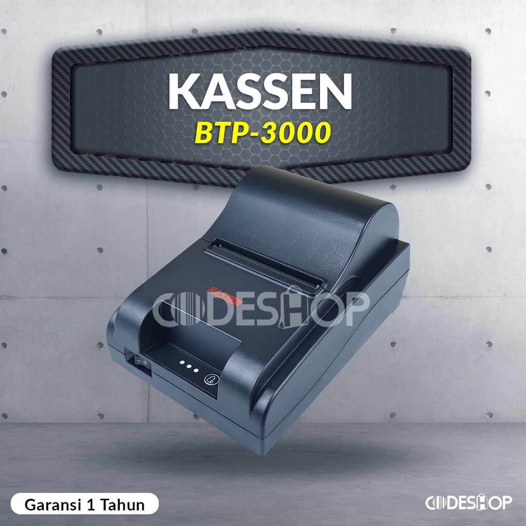 Jual Printer Thermal KASSEN BTP-3000 Printer Cetak Struk Kasir | Shopee ...
