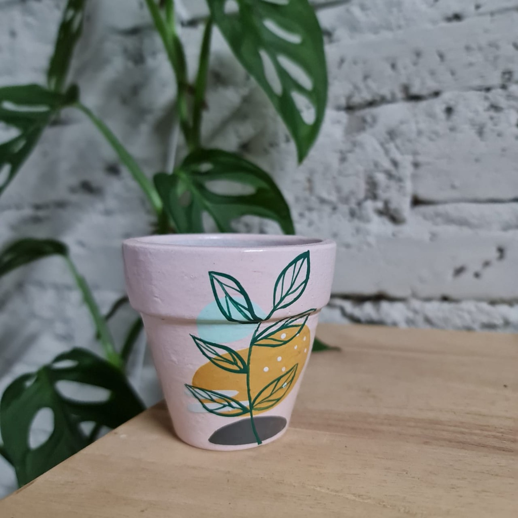 Jual Pot Lukis Diameter 6-7 cm l Pot Lukis Gerabah l Vas Tanah Liat l ...