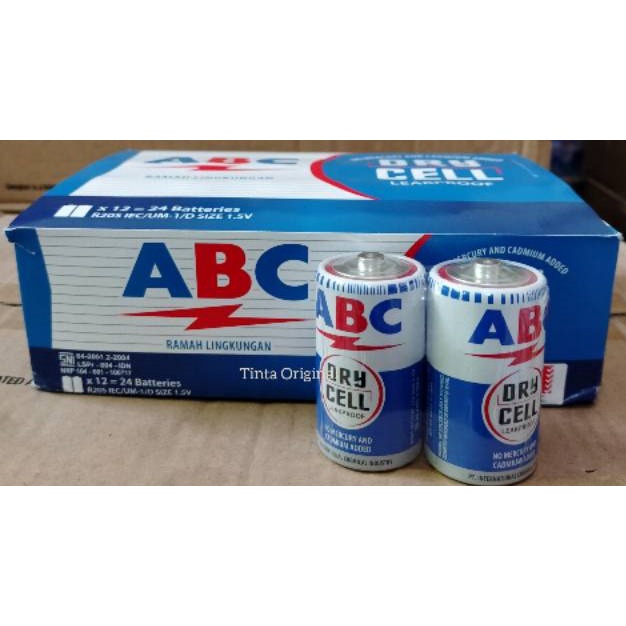Jual Baterai ABC D/Besar 1,5 V | Shopee Indonesia