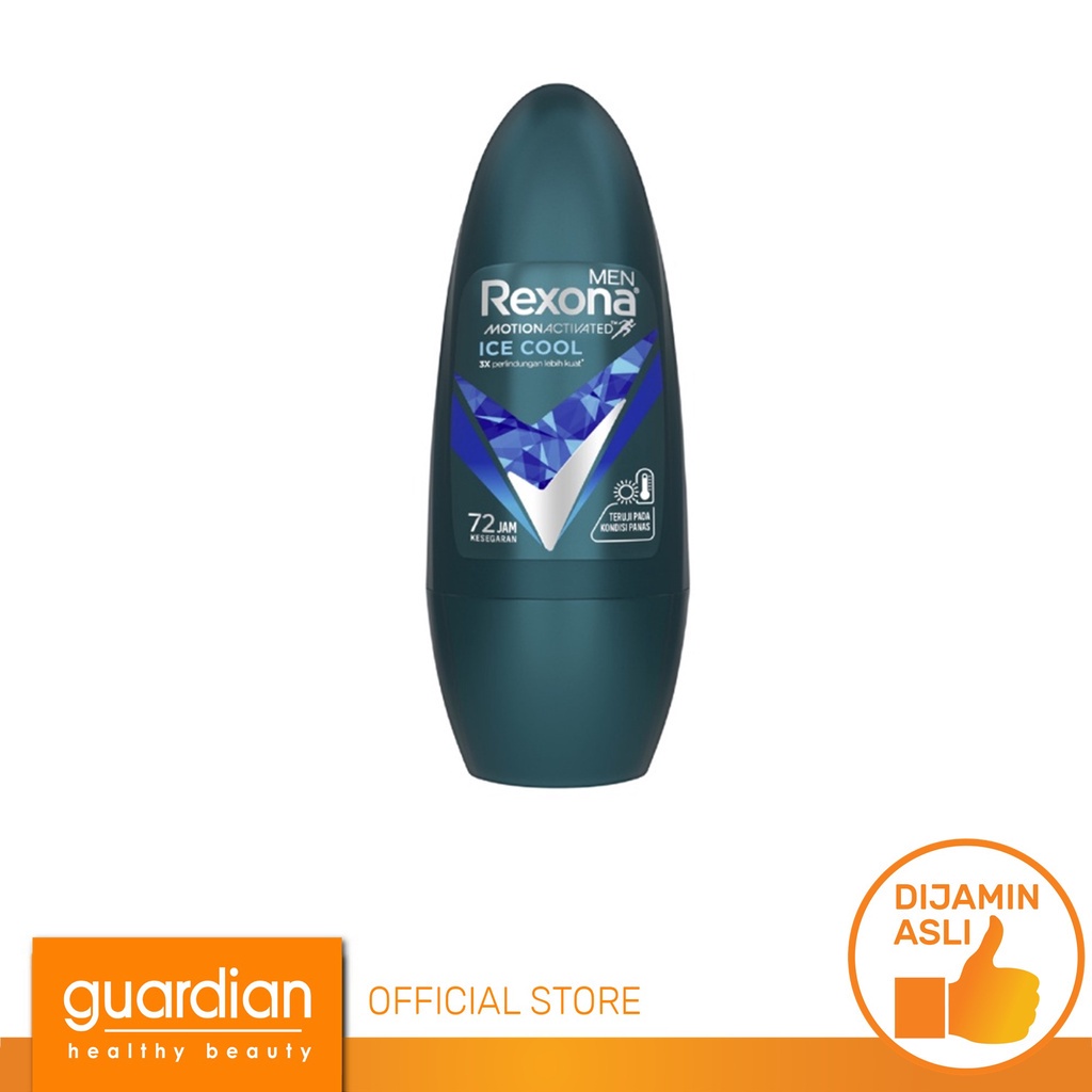 Jual REXONA Deodorant Roll On Men Ice Cool 45ml | Shopee Indonesia