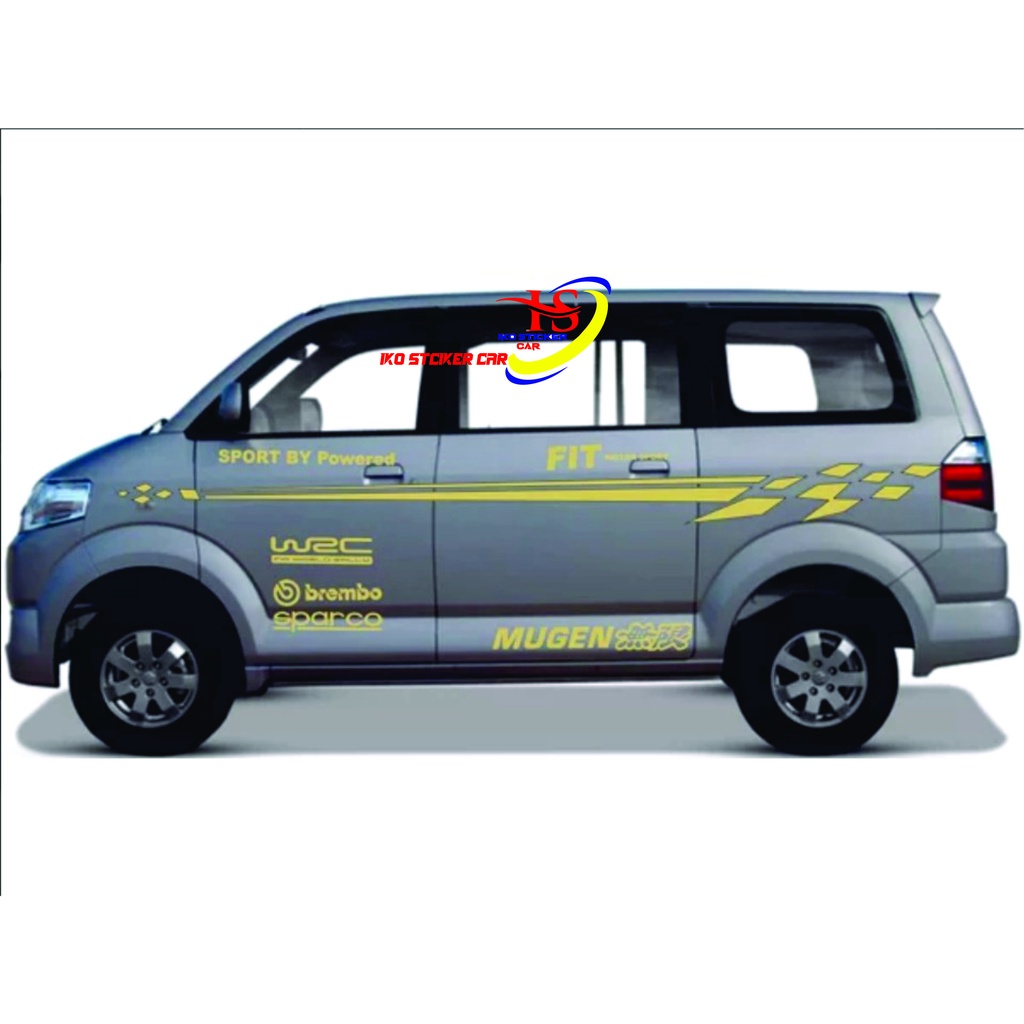 Jual Promo Cutting Stiker Mobil Apv Stiker Minimalis | Shopee Indonesia