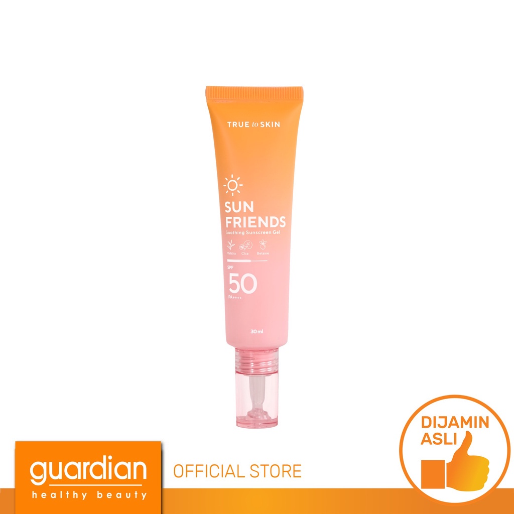 Jual True To Skin Sunfriends Sunscreen Gel SPF50 PA++++ 30ml | Shopee ...