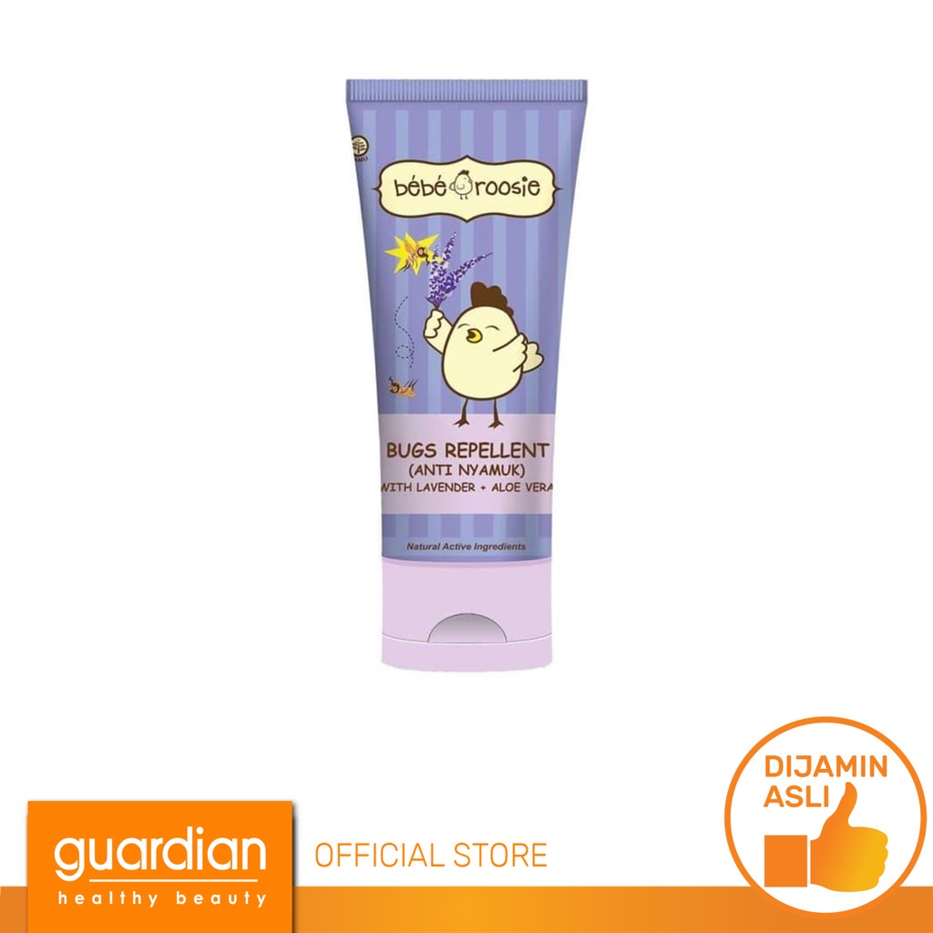Jual BEBE ROOSIE Bugs Repellent Cream Anti Nyamuk Aroma Lavender 60g ...