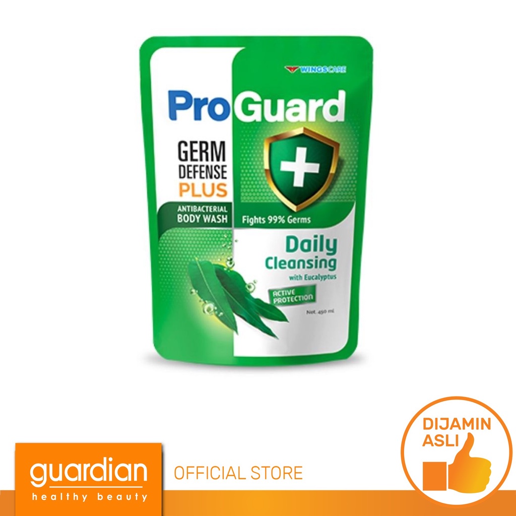 Jual PROGUARD Body Wash Daily Cleansing Pouch 410ml | Shopee Indonesia