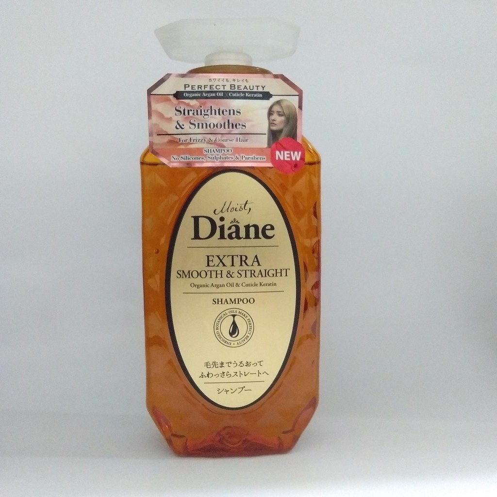 Jual MOIST DIANE Shampoo Extra Smooth & Straight 450ml | Shopee Indonesia