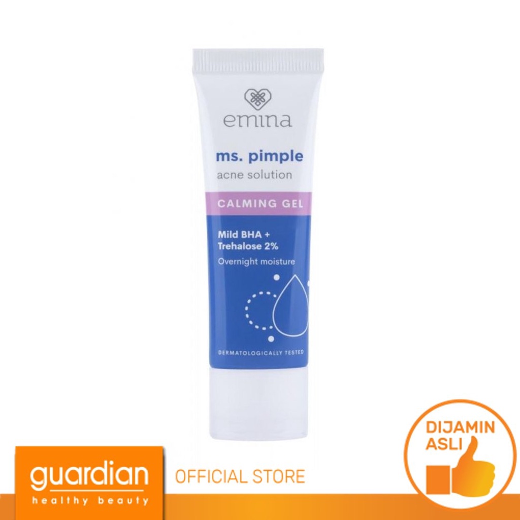 Jual EMINA Ms Pimple Acne Solution Calming Gel 20ml | Shopee Indonesia