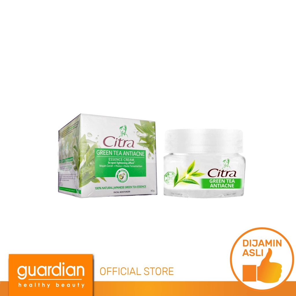 Jual CITRA Green Tea Anti Acne Face Moisturizer 40g | Shopee Indonesia